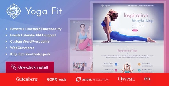 Yoga Fit v1.3.2 – 运动与健身 WordPress 主题下载_芒果运营