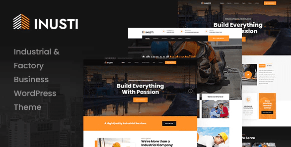 Inusti v1.1.9 – 工厂和工业WordPress主题下载_芒果运营