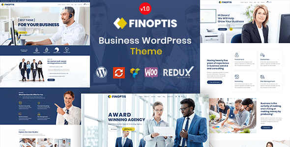 Finoptis v2.7.0 – 多用途商务 WordPress 主题下载_芒果运营
