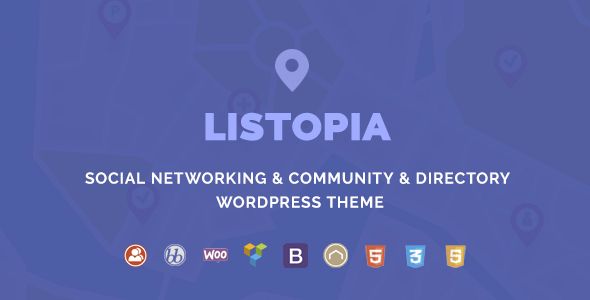 Listopia v3.6.0 – 目录、社区 WordPress 主题免费下载_芒果运营
