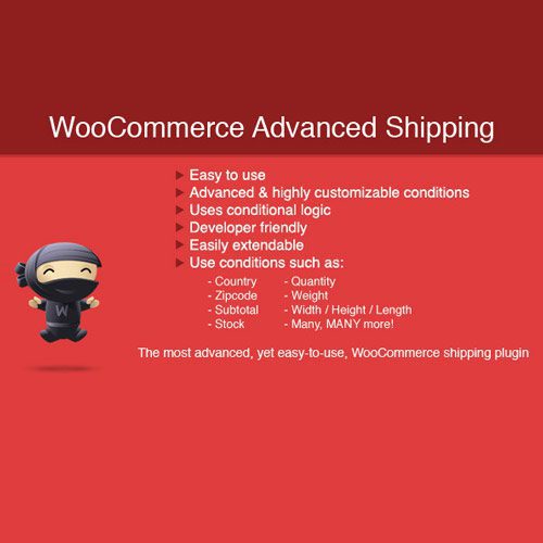 WooCommerce Advanced Shipping v.1.1.5 高级物流配置插件下载_芒果运营