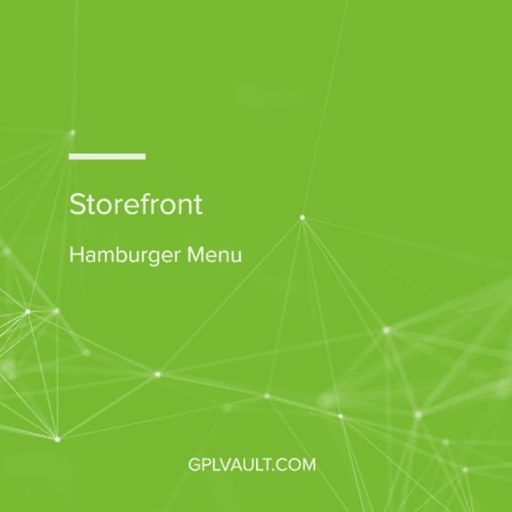 [破解版/Nulled]Storefront Hamburger Menu免费下载，已激活WordPress插件_芒果运营