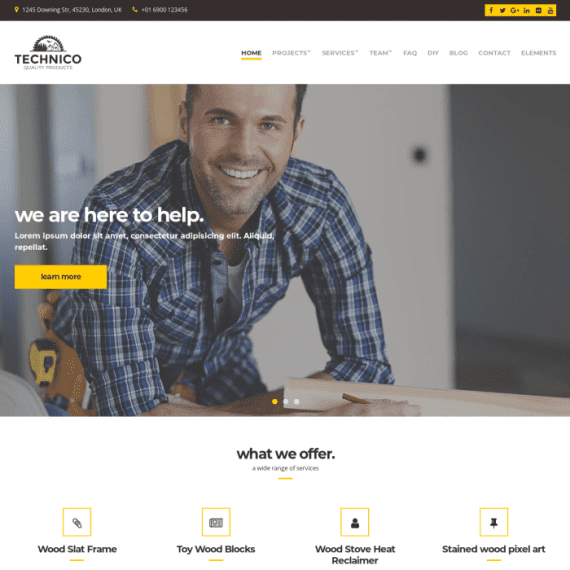 破解版nulled Css Igniter Technico Business免费下载,已激活 Wordpress 主题芒果运营