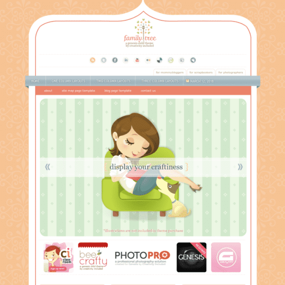 [破解版/Nulled]StudioPress Family Tree免费下载，已激活 WordPress 主题_芒果运营
