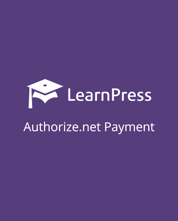 [破解版/Nulled]LearnPress – Authorize.Net Payment免费下载，已激活WordPress插件_芒果运营