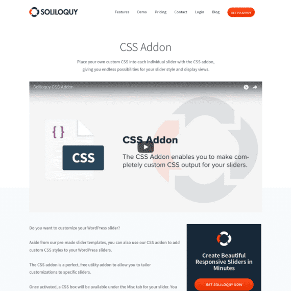 [破解版/Nulled]Soliloquy CSS Addon免费下载，已激活WordPress插件_芒果运营