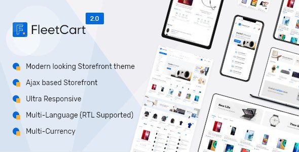 FleetCart v4.7.11 – Laravel电子商务系统PHP源码下载_芒果运营