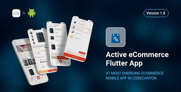 Active eCommerce Flutter App v.5.4.0 APP源码下载_芒果运营