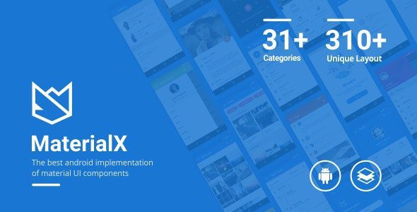 MaterialX v3.3 – Android Material Design UI 组件源码下载_芒果运营