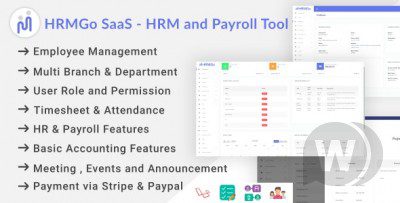 HRMGo SaaS v7.6.0 人力资源管理和薪资工具源码下载_芒果运营