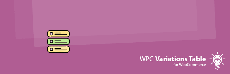 Wpc Variations Table For Woocommerce V380 多变体产品表格布局插件下载芒果运营