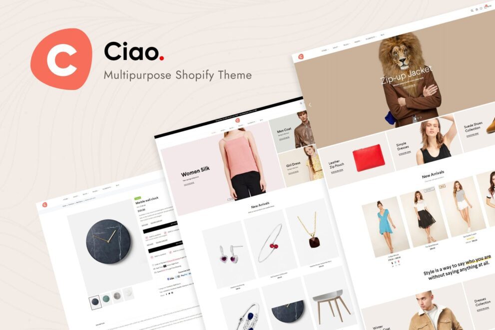 Ciao v2.1.1 – 多用途shopify商店主题下载_芒果运营