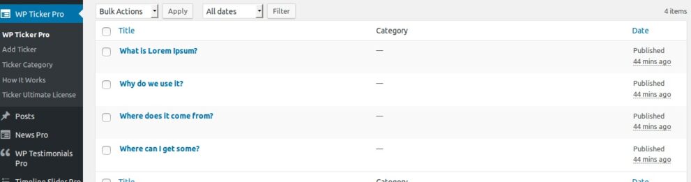 Ticker Ultimate Pro v1.7.0 [by WpOnlineSupport] 菜单选项卡插件下载_芒果运营