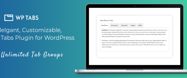 WP Tabs Pro v2.2.1 [ShapedPlugin] WordPress选项卡插件下载_芒果运营