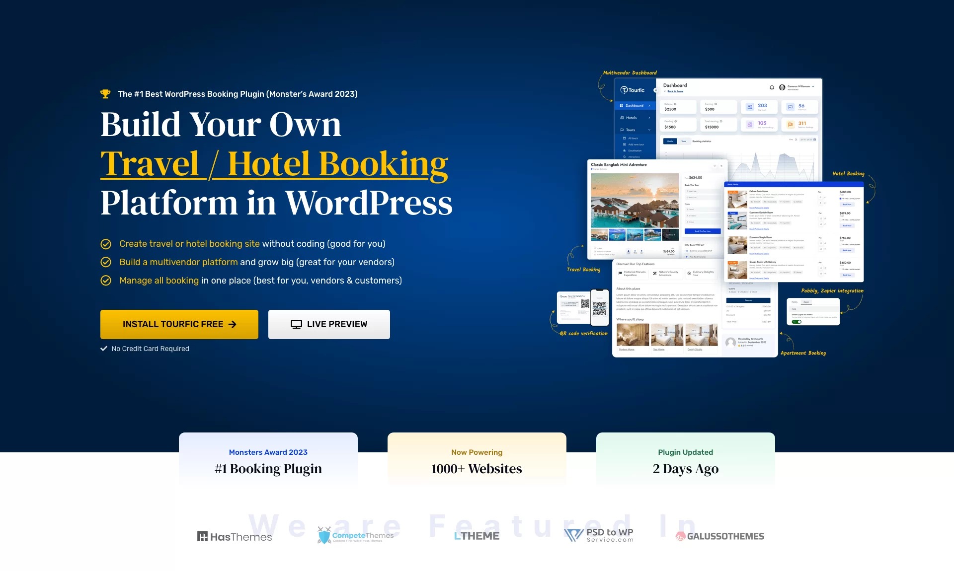 Tourfic Pro v1.13.5 WordPress 旅游及酒店预订主题_芒果运营
